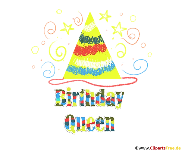 Utklipp Bursdagsdronning