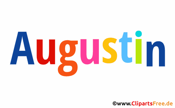 Imagem de Augustin com nome - Imagens animadas com primeiros nomes