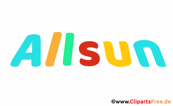 Allsun Name für Mädchen als Animationsbild