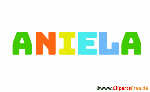 Aniela fornavn til baby - kvindelige fornavne som animerede bogstaver