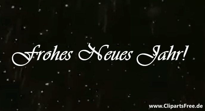 Frohes Neues Jahr Animiertes Clipart