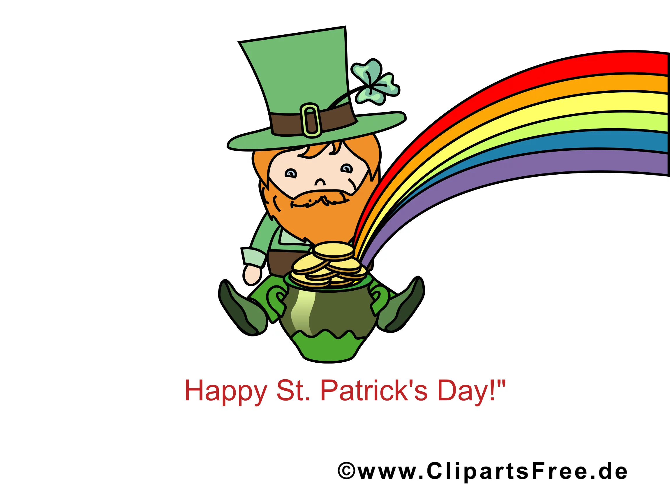 San Patrick Clipart, Image, Cartoon