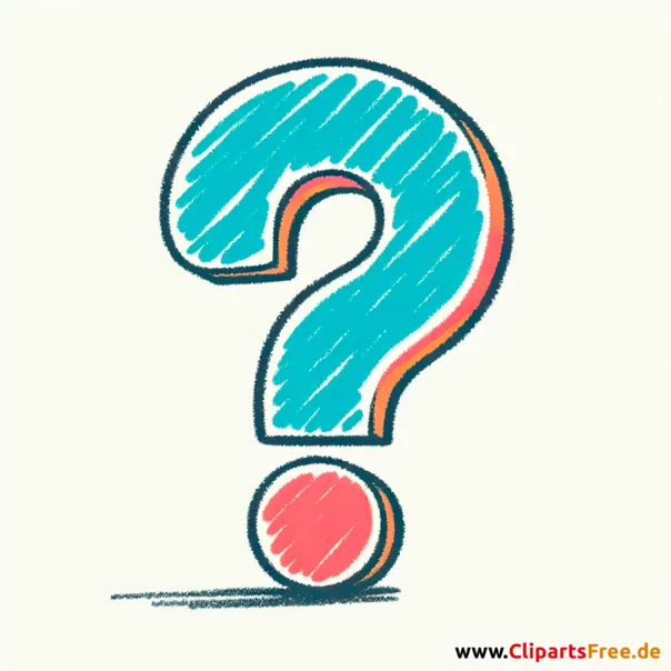 Fragezeichen Clipart kostenlos zum Drucken