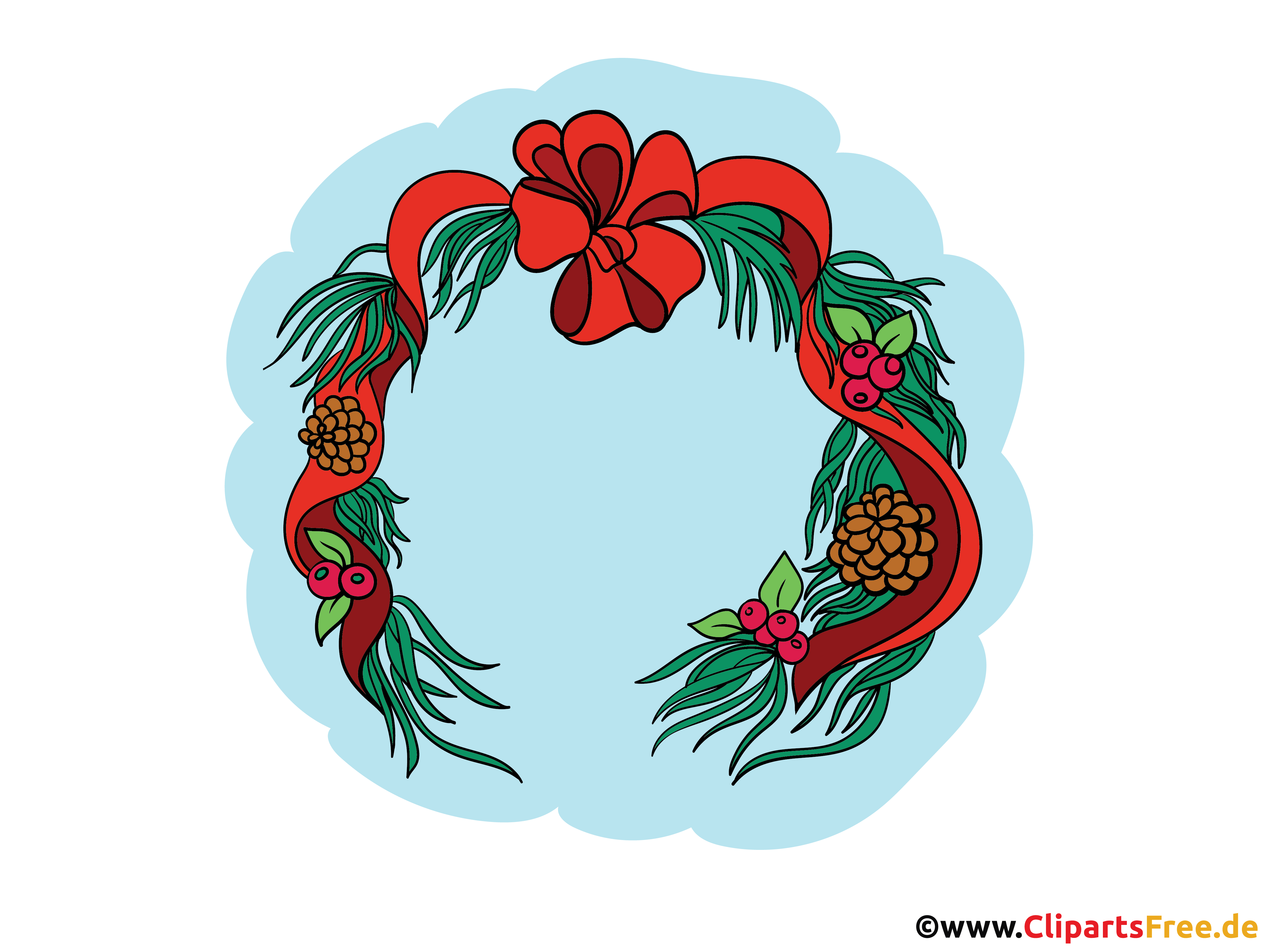 Julekrans Utklipp Png