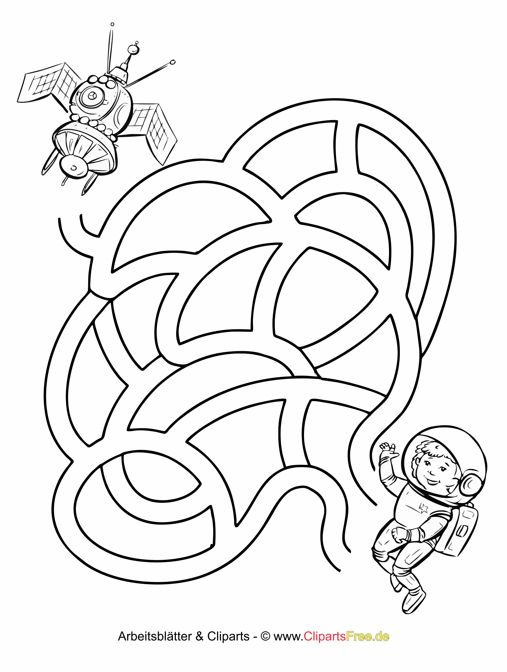 Labyrinth Bilder für Kinder