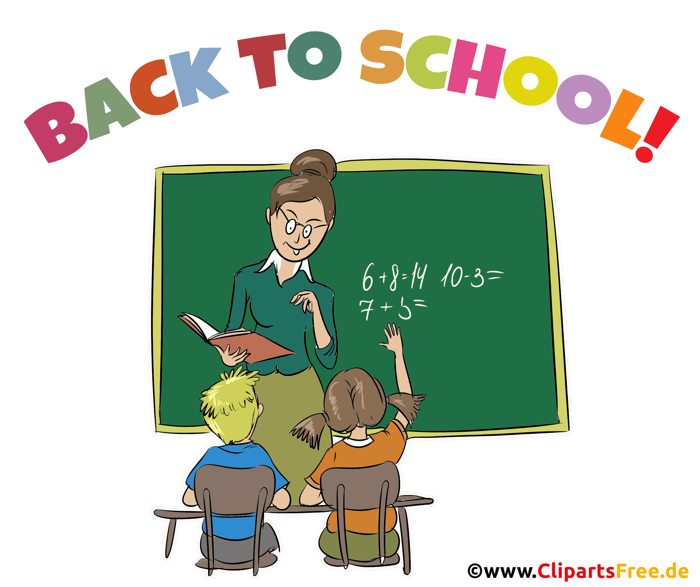 Back To School Gl ckwunschkarte Auf Englisch Cliparts Schule Back To School Gl ckwunschkarte Auf Englisch Cliparts Schule