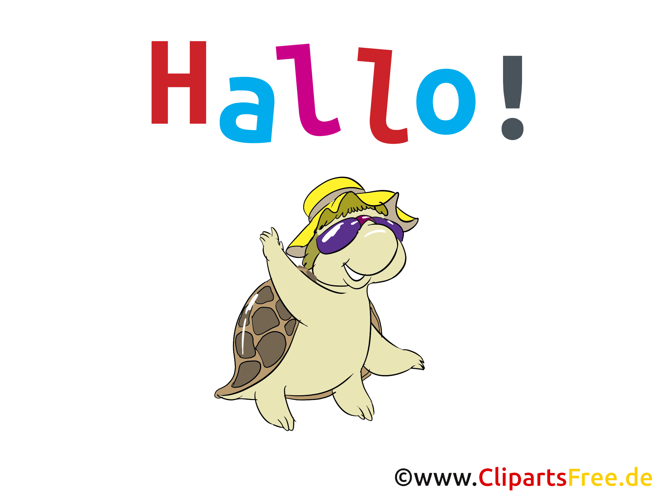 Hallo Clipart, Bild, Grafik, Karte, Cartoon