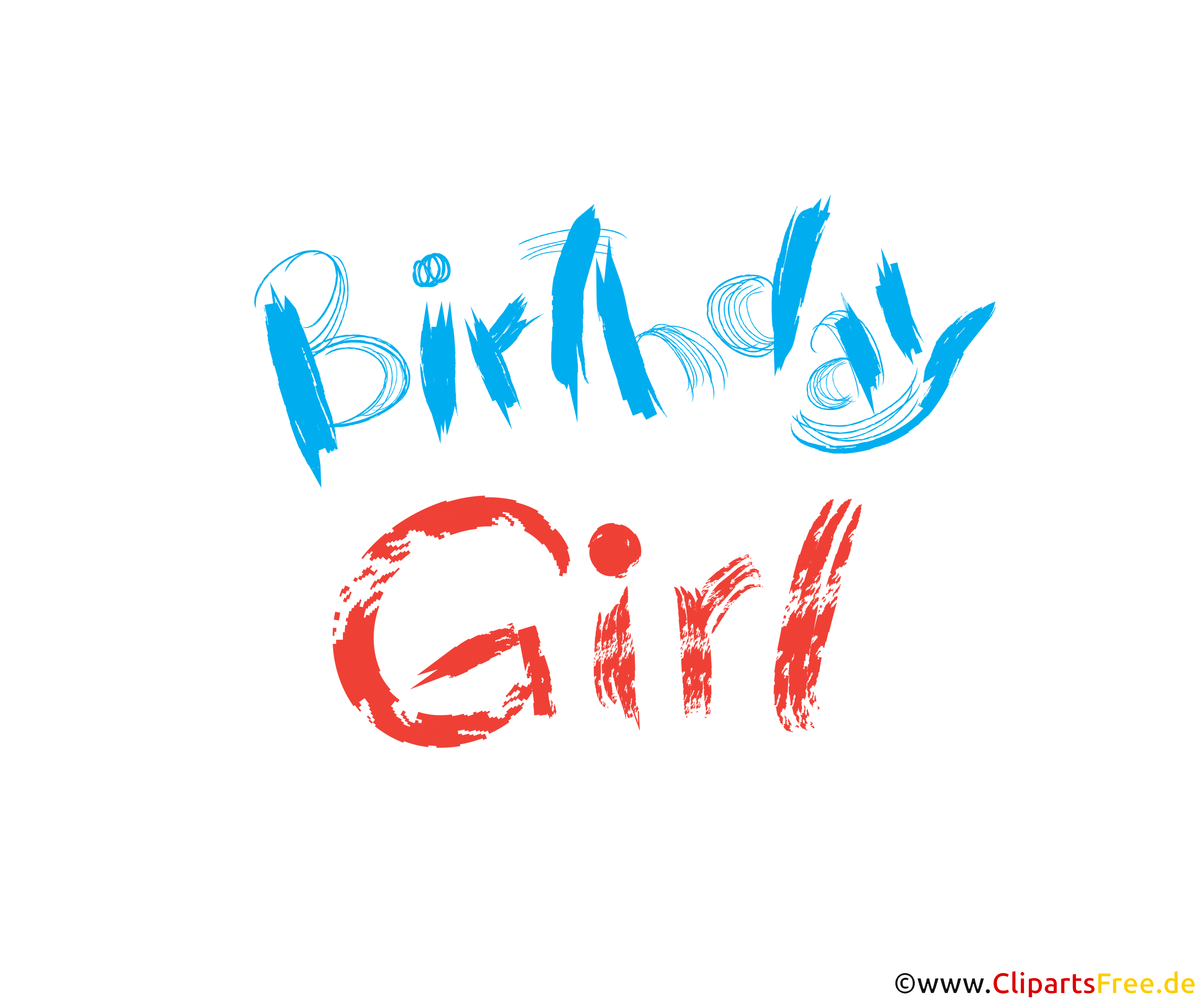Birthday Girl Clip Art Kostenlos