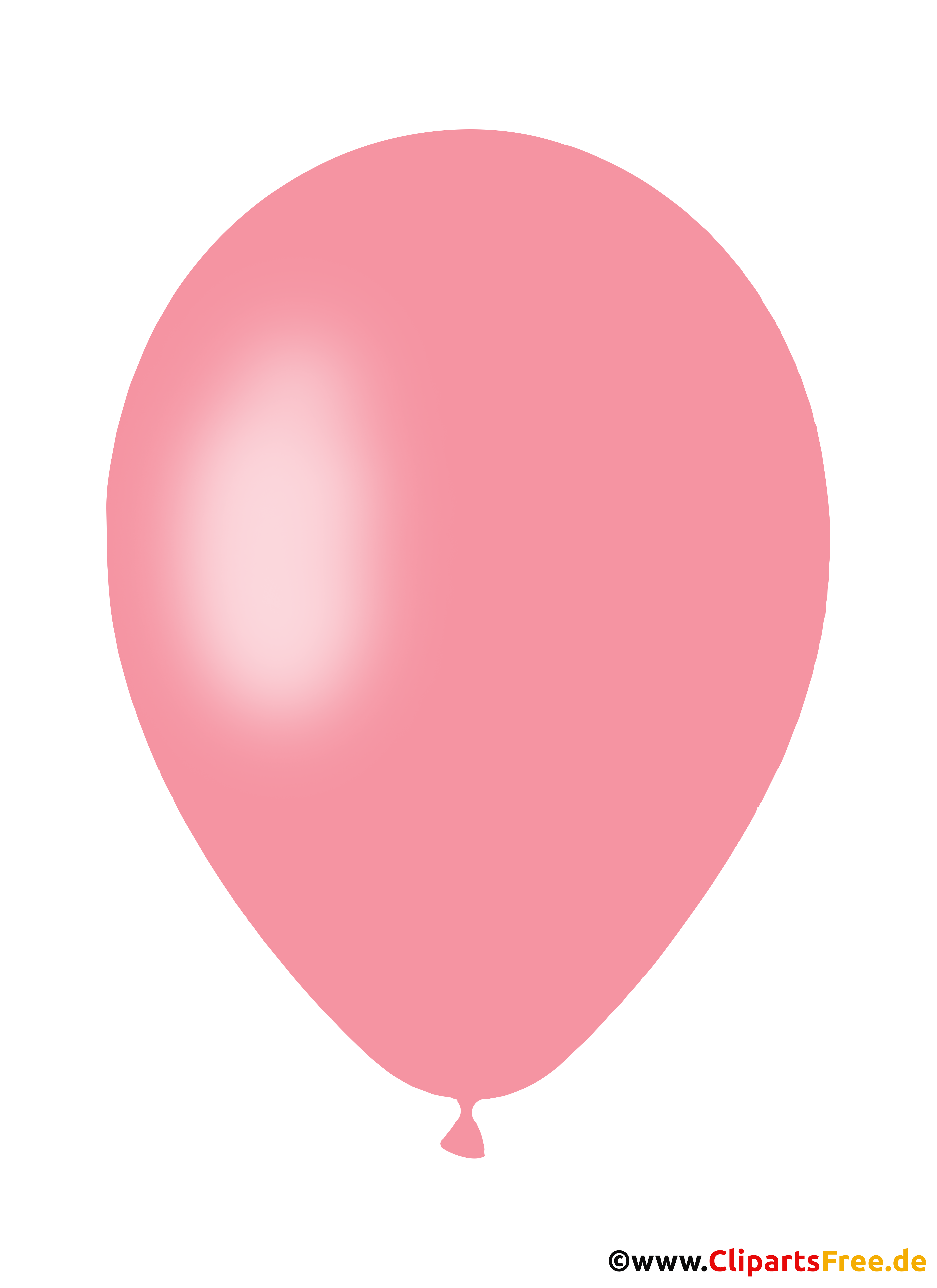 Rosa Ballonger Utklipp Blå Ballonger Flyter I Rosa