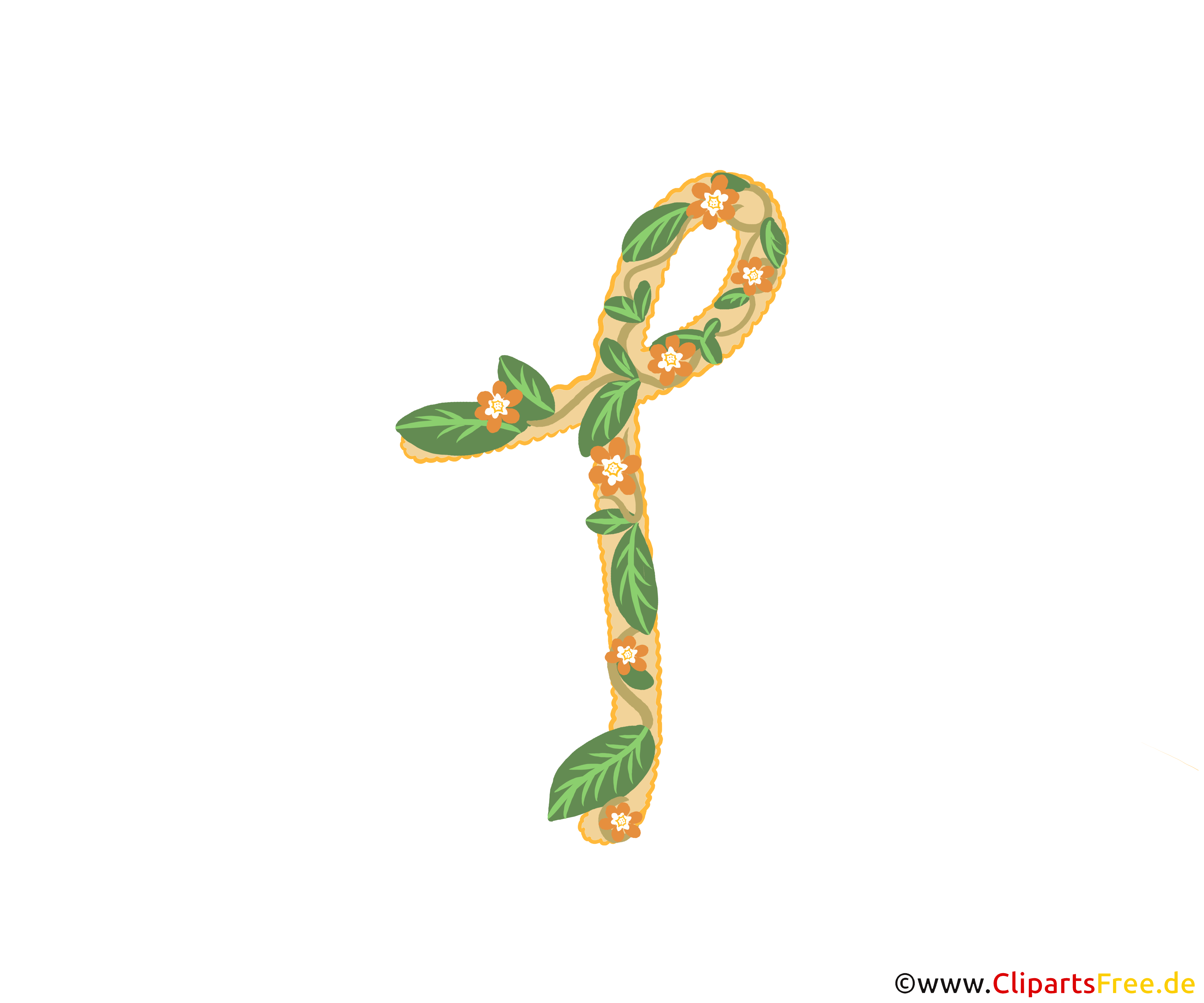 Número como decoração 1 (um) para o aniversário