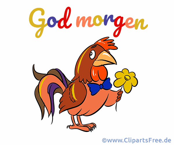 Godmorgen i dansksproget gif-billede