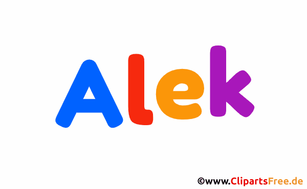 Nombre de niño Alek - ideas para nombres para bebés