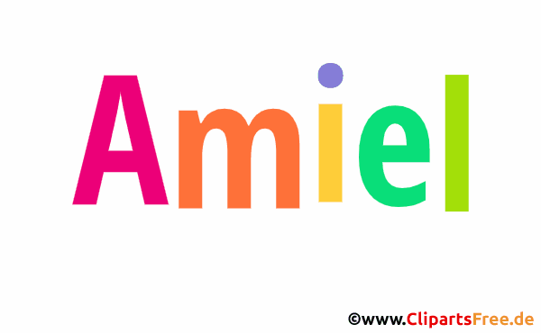 Amiel nombre para bebé - lista de nombres para niños