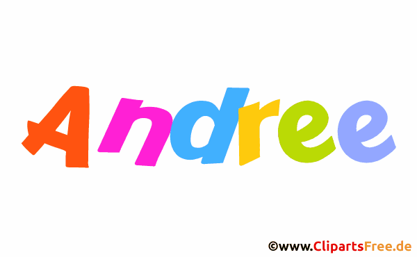 Imagem de Andree com nome - imagens gif de nomes de crianças