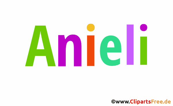 Anieli Bild mit Namen - Kindernamen Gif Bilder