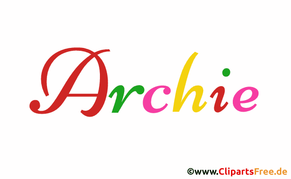 Nama depan Archie untuk anak laki-laki - gambar dengan nama