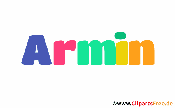 Primeiro nome de Armin para meninos - fotos com nomes