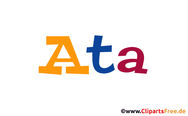 Imagem Ata com nome - Imagens animadas com nomes próprios