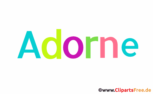 Adorne smukt fornavn til piger som billede