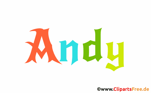 Andy nombre de archivo gif animado de niña