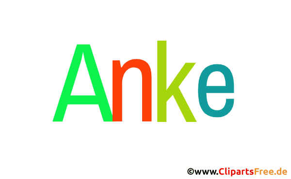 Anke Vorname für Mädchen Gif-Animation