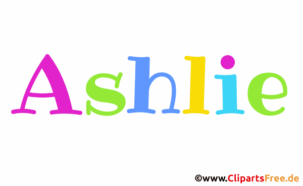 Ashlie Mädchenvorname Gif Animation