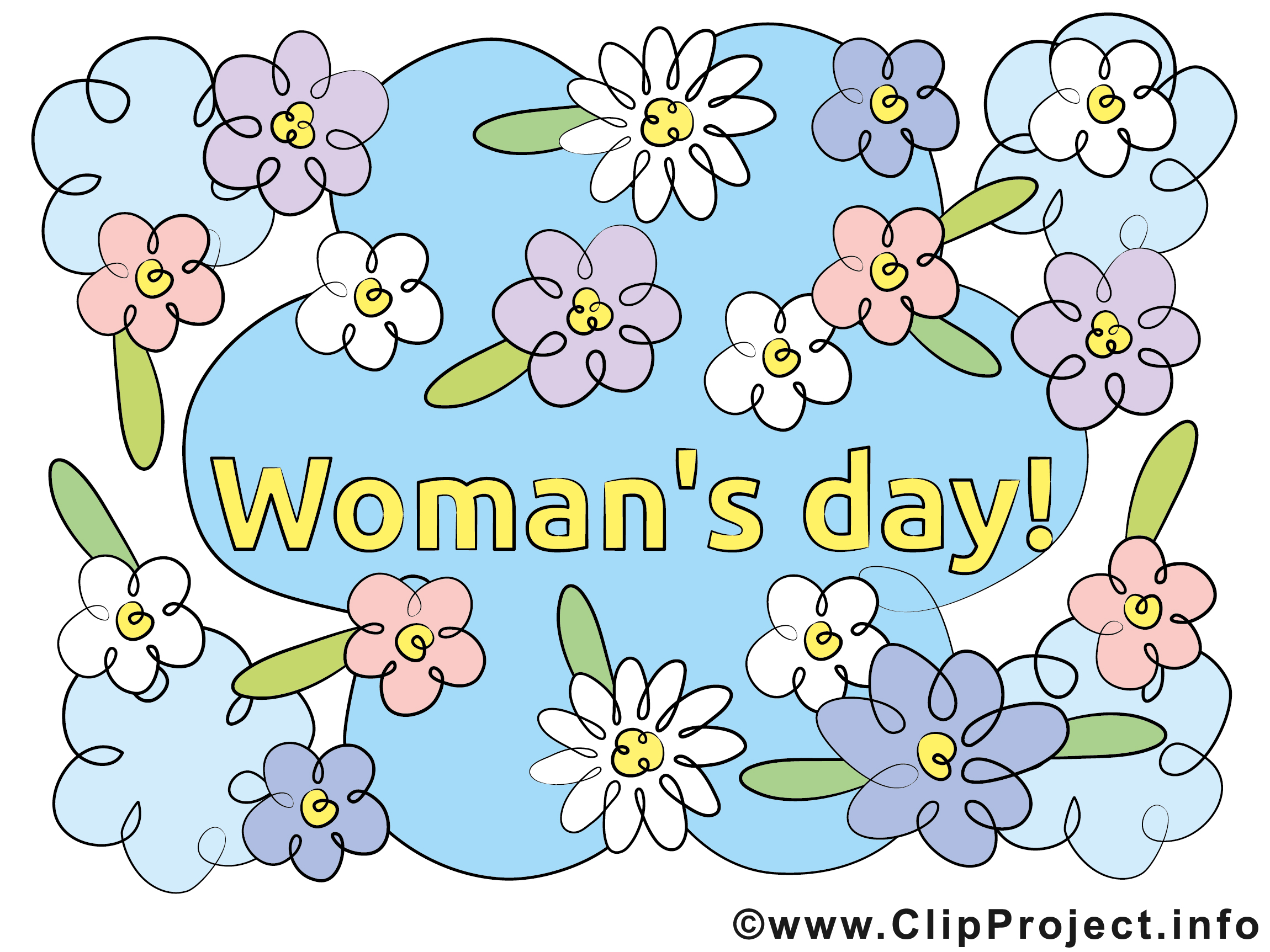 Tudo de bom para o eCard do Dia da Mulher