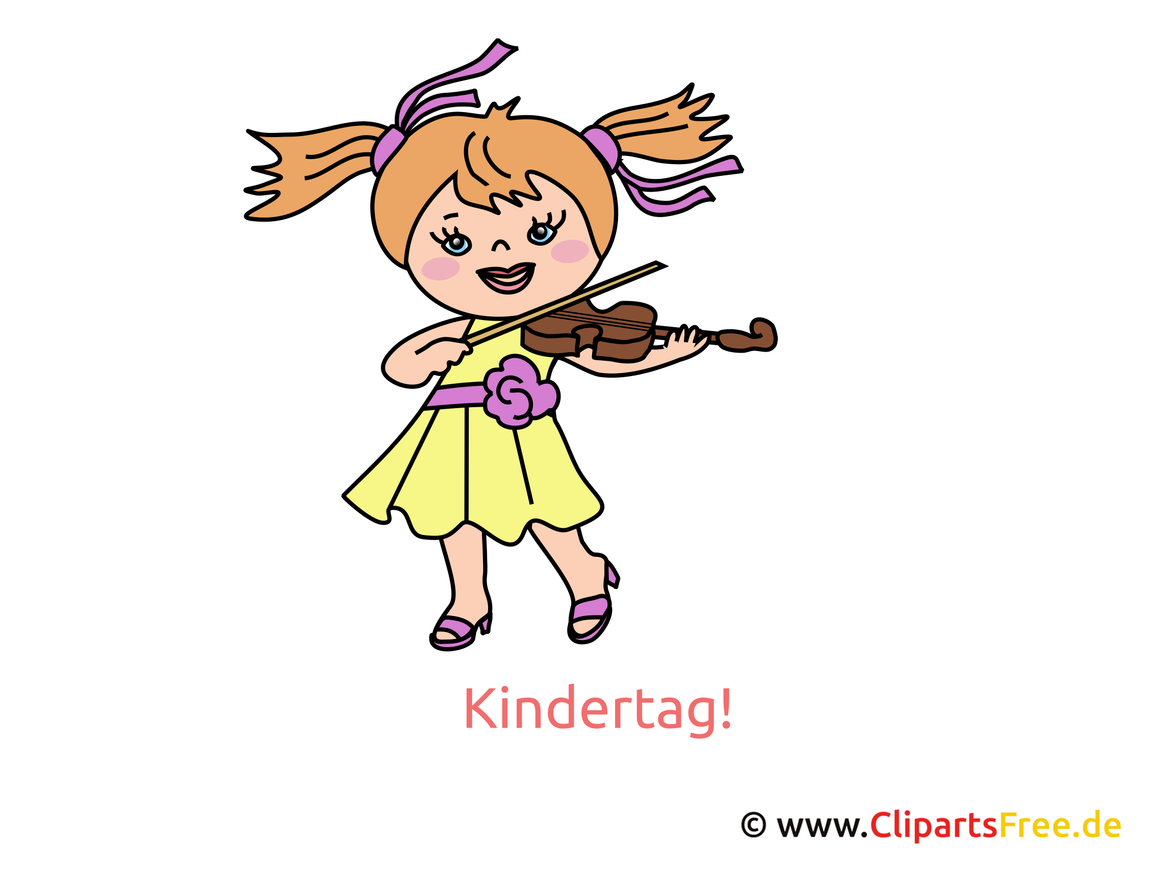 Kindertag Clipart, Bild, Cartoon, Illustration, Zeichnung
