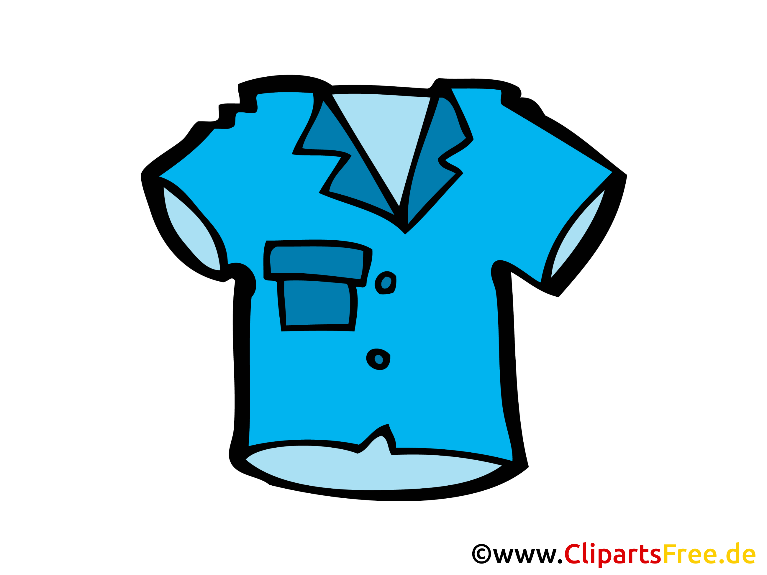 Hemd Bild, Clipart, Zeichnung, Illustration, Comic gratis