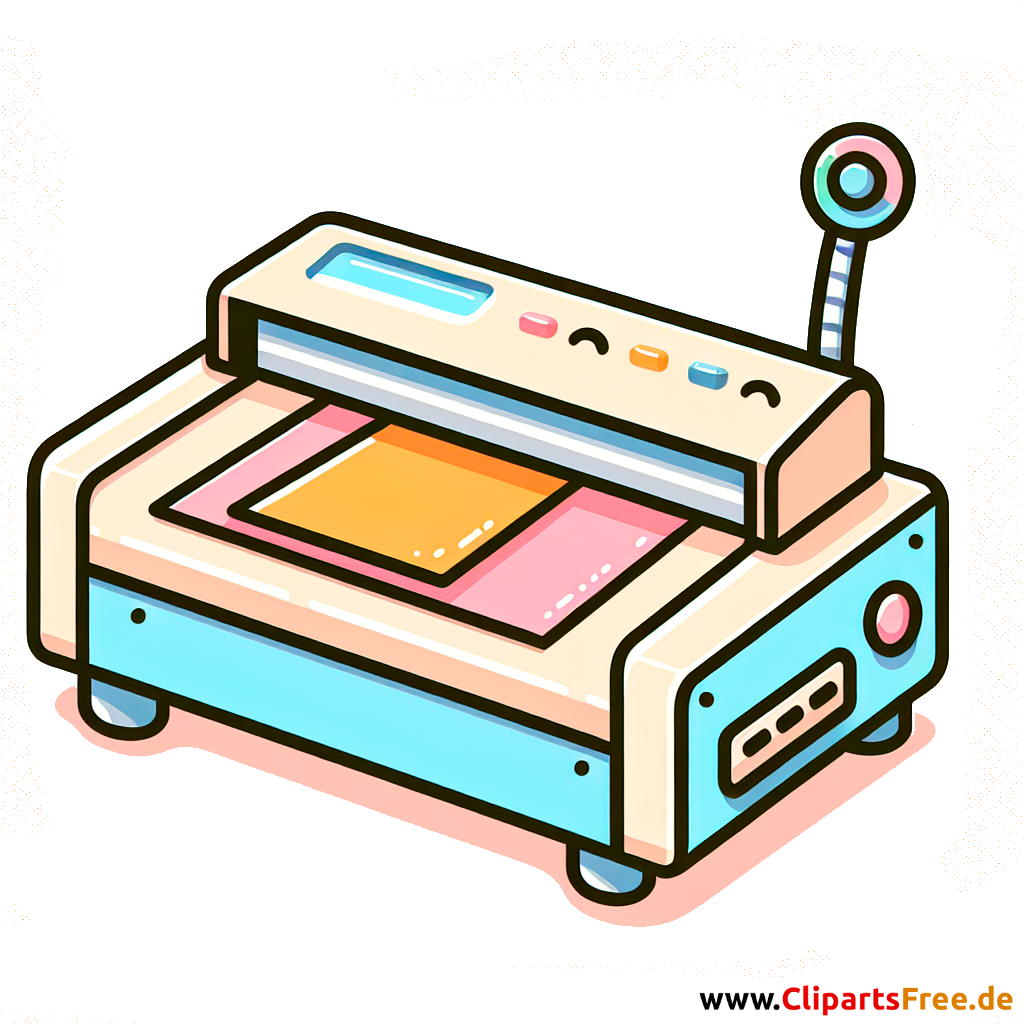 Laminator clipart - billeder om emnet kontorartikler