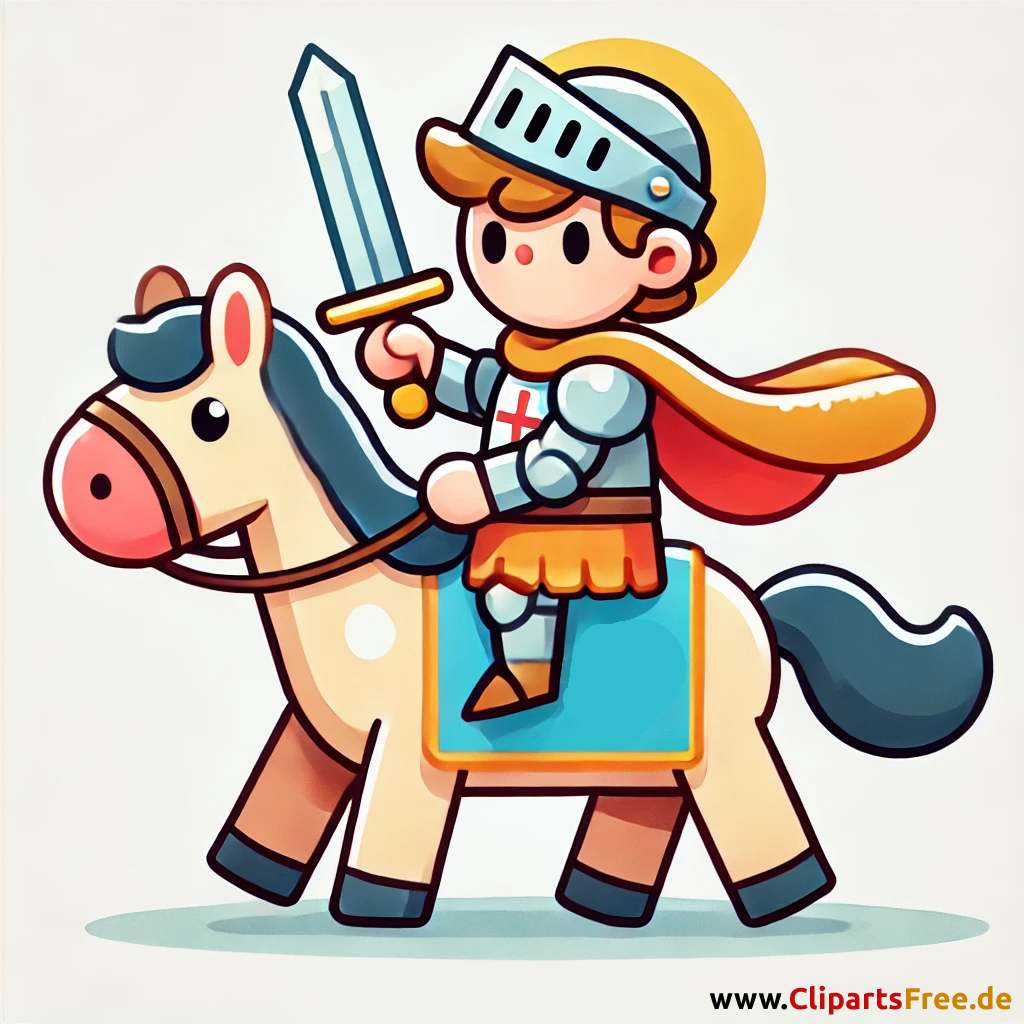 St. Martin Cartoon-Bild