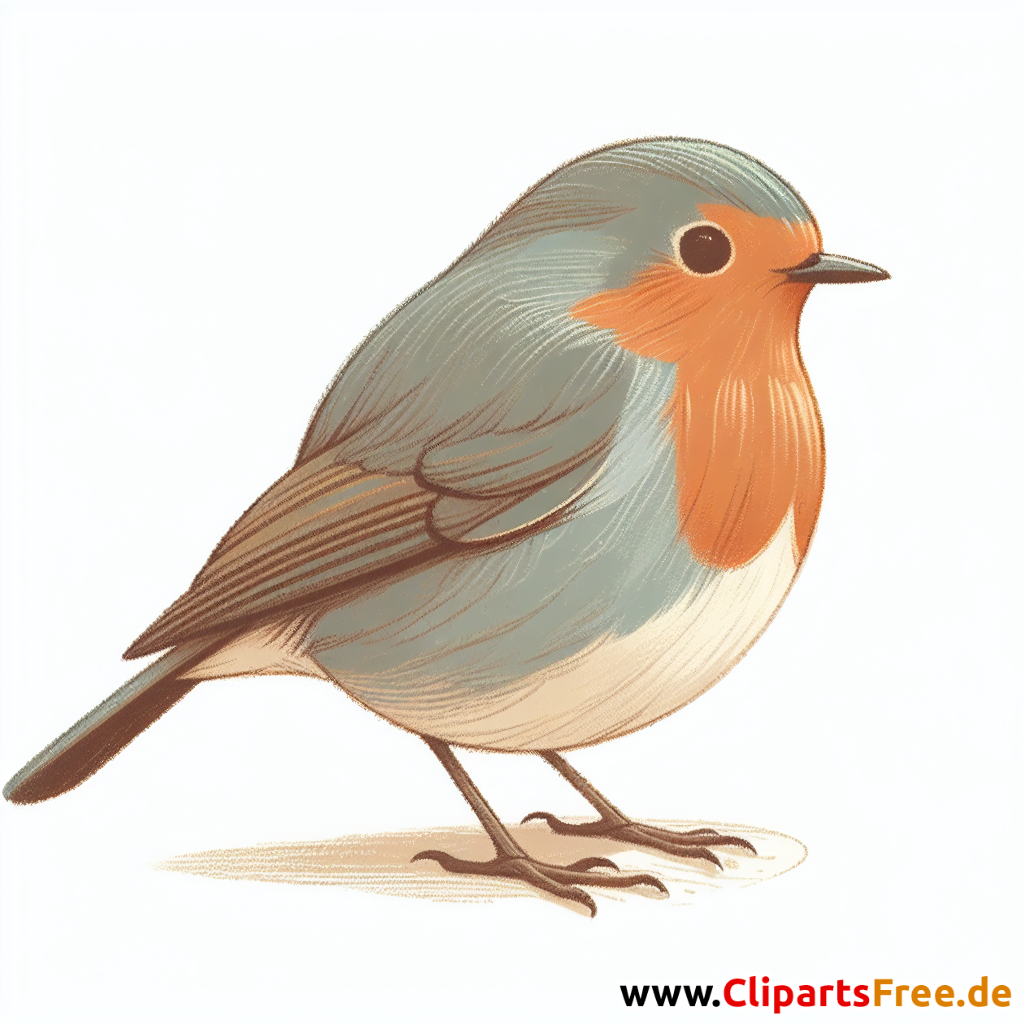 Robin Clip Art - Imagens sobre pássaros