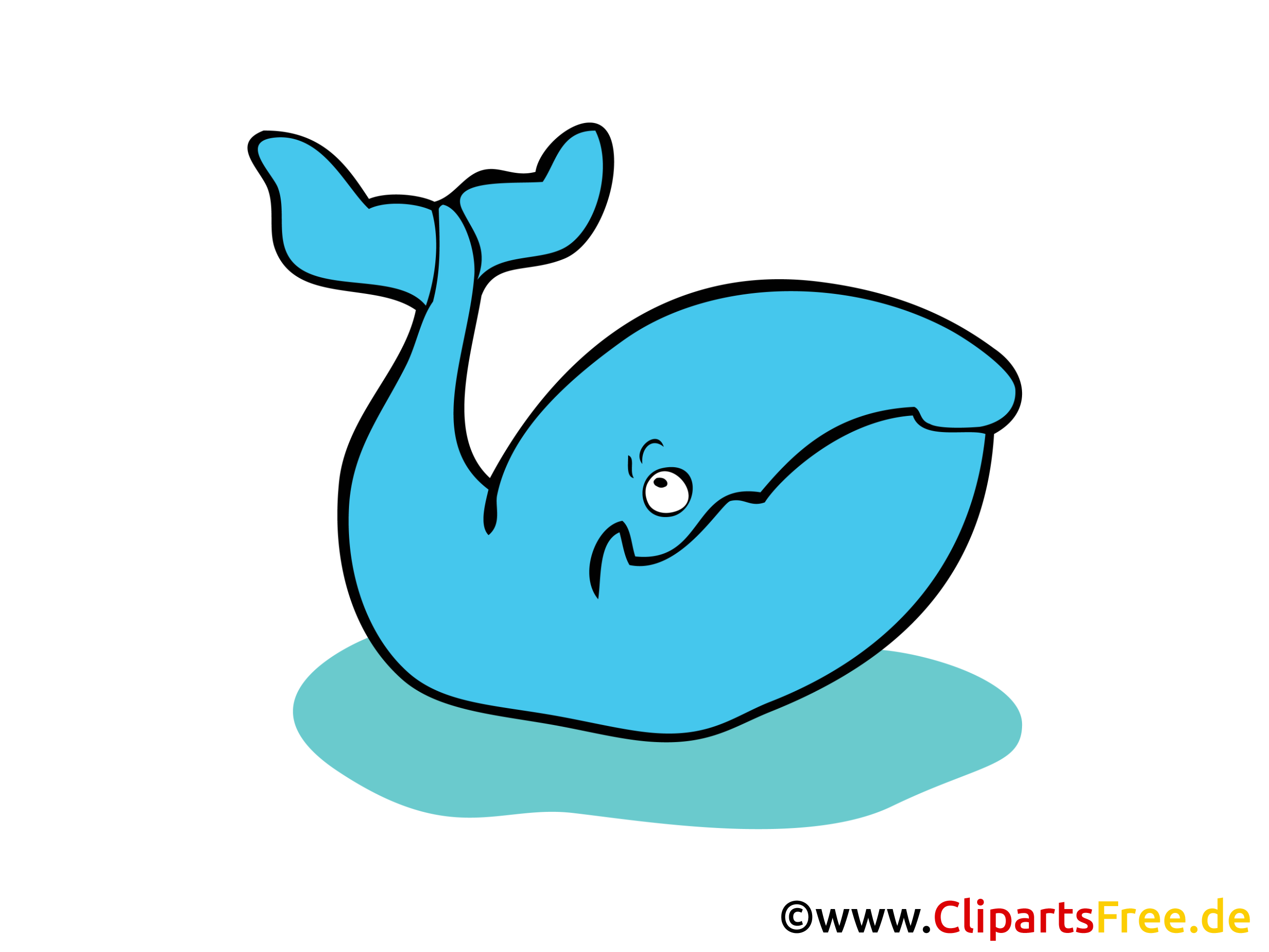 Wal Clipart, Bild, Grafik, Cartoon, Zeichnung gratis