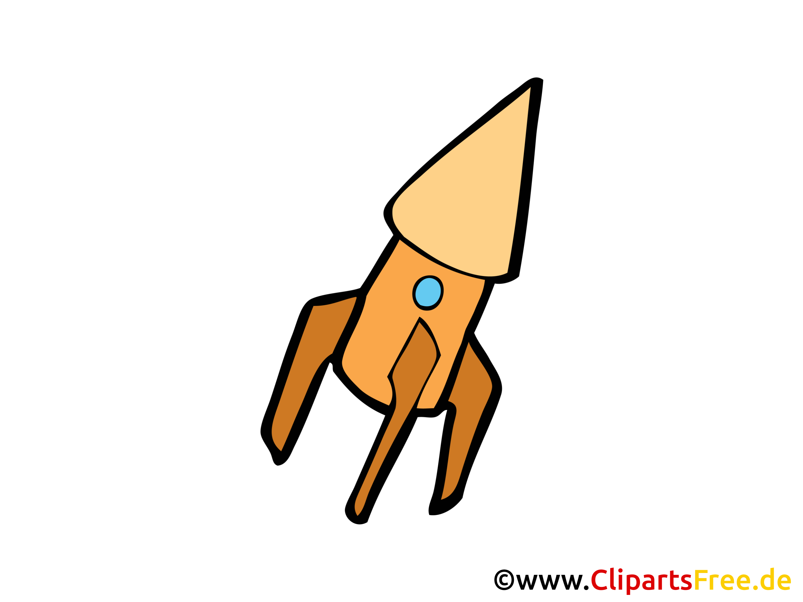 Rocket Clip Art Image for free
