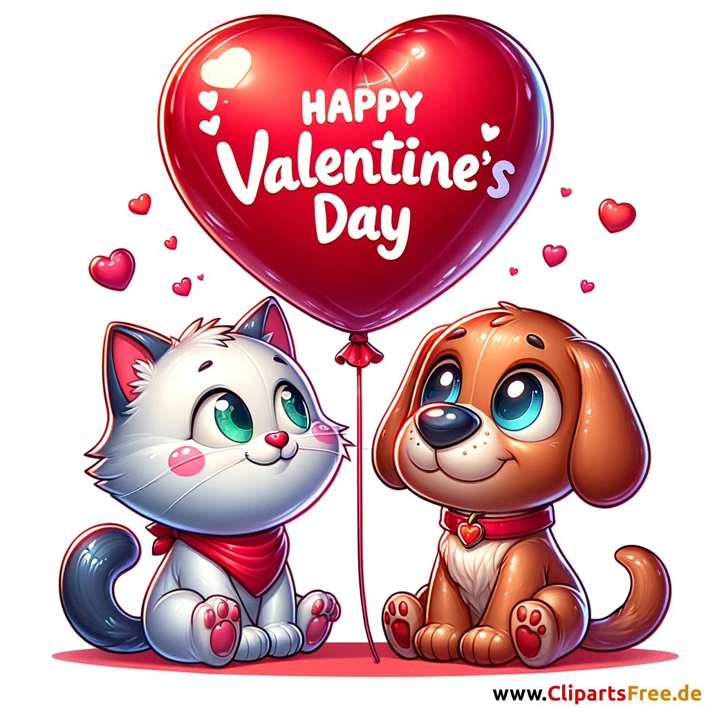 Niedliches Bild zum Valentinstag